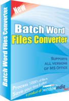 Batch Word Files Converter – SenseQuiet Technologies