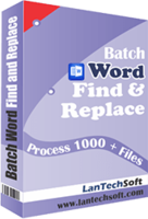 Batch Word Find & Replace – SenseQuiet Technologies